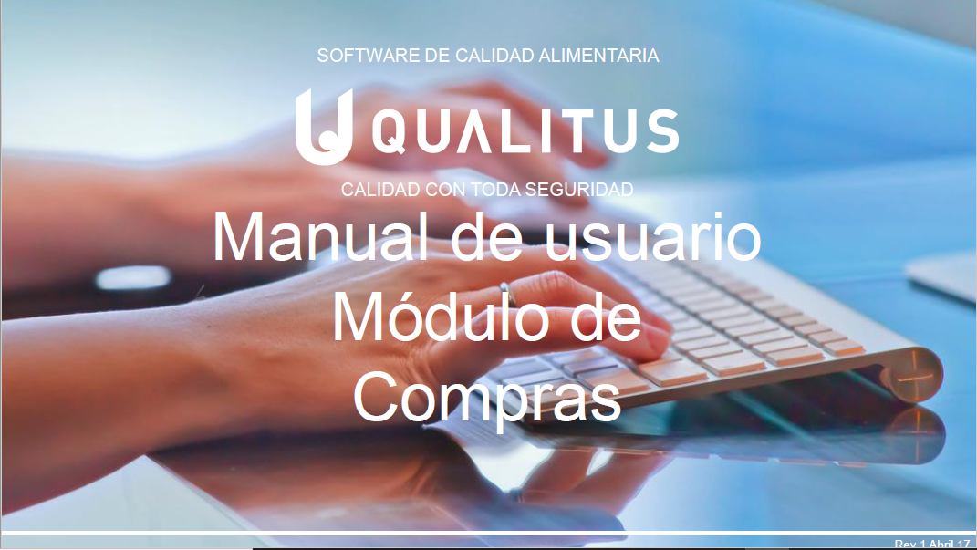 Manual de usuario de Compras - Qualitus