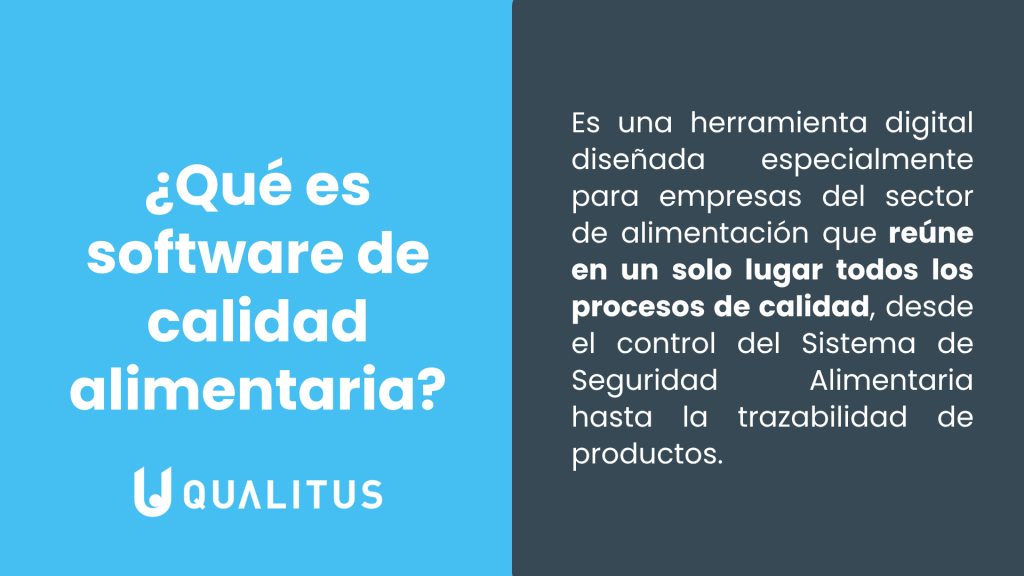 Elige el mejor software de calidad alimentaria para tu empresa